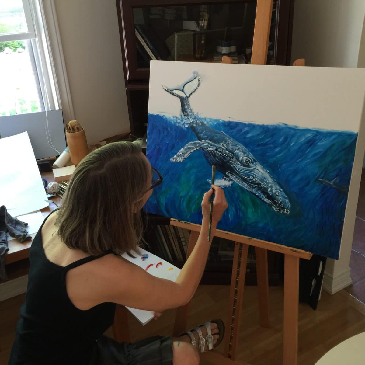 A Few Paintings of Francoise Guyaux | Brad the Painter